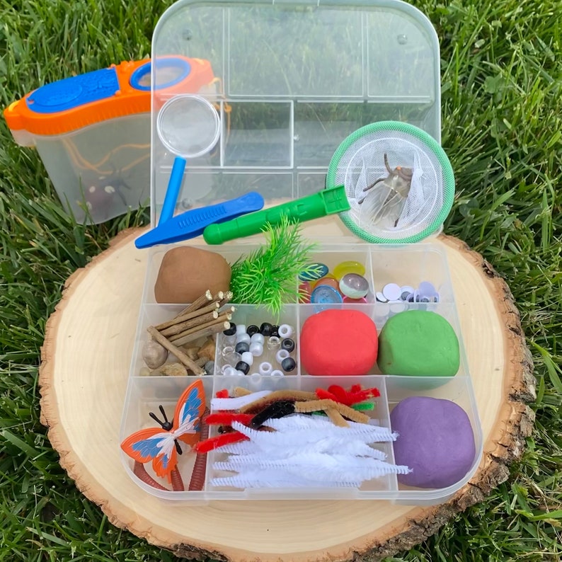 Build A Bug Play Dough Kit Outdoor Bug Catcher Kit Nature Play Dough ...