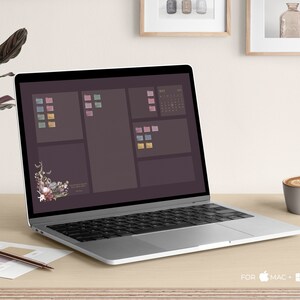 DARK ACADEMIA Desktop Organizer Wallpaper 2023 - 2024 With Folder Icons ...