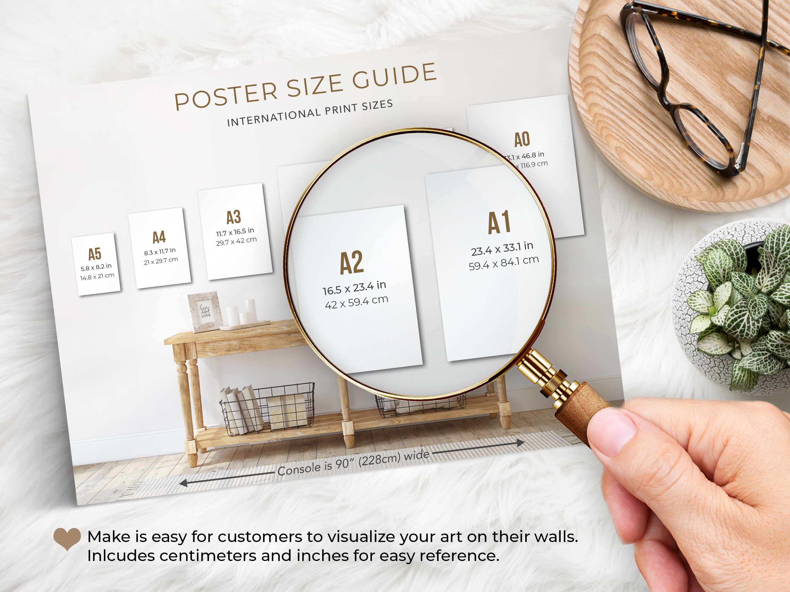Wall Art Size Guide Frame Size Guide Comparison Chart - Etsy Australia
