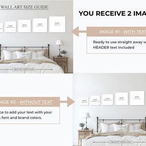 Square Frame Size Guide, Wall Art Size Guide, Comparison Chart, Poster ...