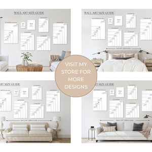 Frame Size Guide, Wall Art Size Guide, Comparison Chart, Poster Size ...