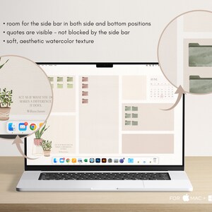 HOUSE PLANTS Themed Desktop Organizer Wallpaper 2023 - 2024 With Folder ...