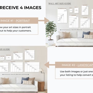 Frame Size Guide, Wall Art Size Guide, Comparison Chart, Poster Size ...