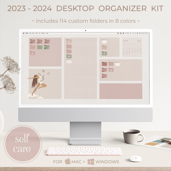 Self Care Desktop Wallpaper - Etsy