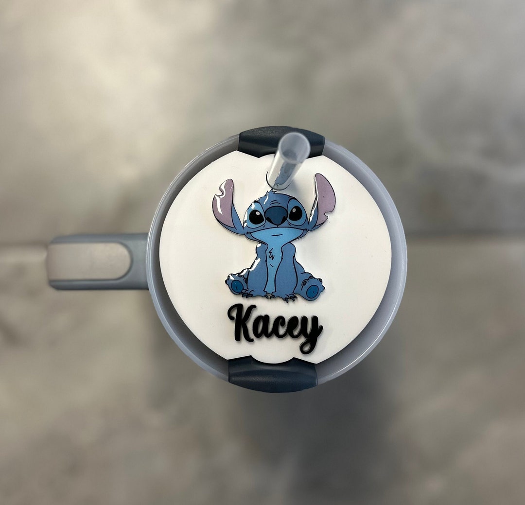 Stitch Inspired Name Plate | Stitch Tumbler Name Plate | Stanley Name ...