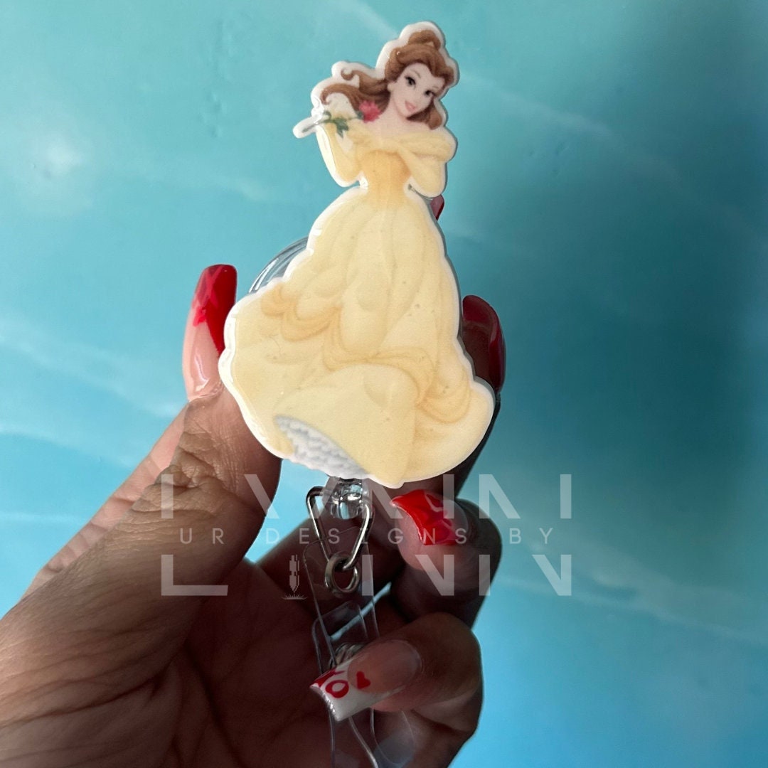 Beauty and the Beast - Belle Inspired Badge Reel | Beauty and the Beast ...