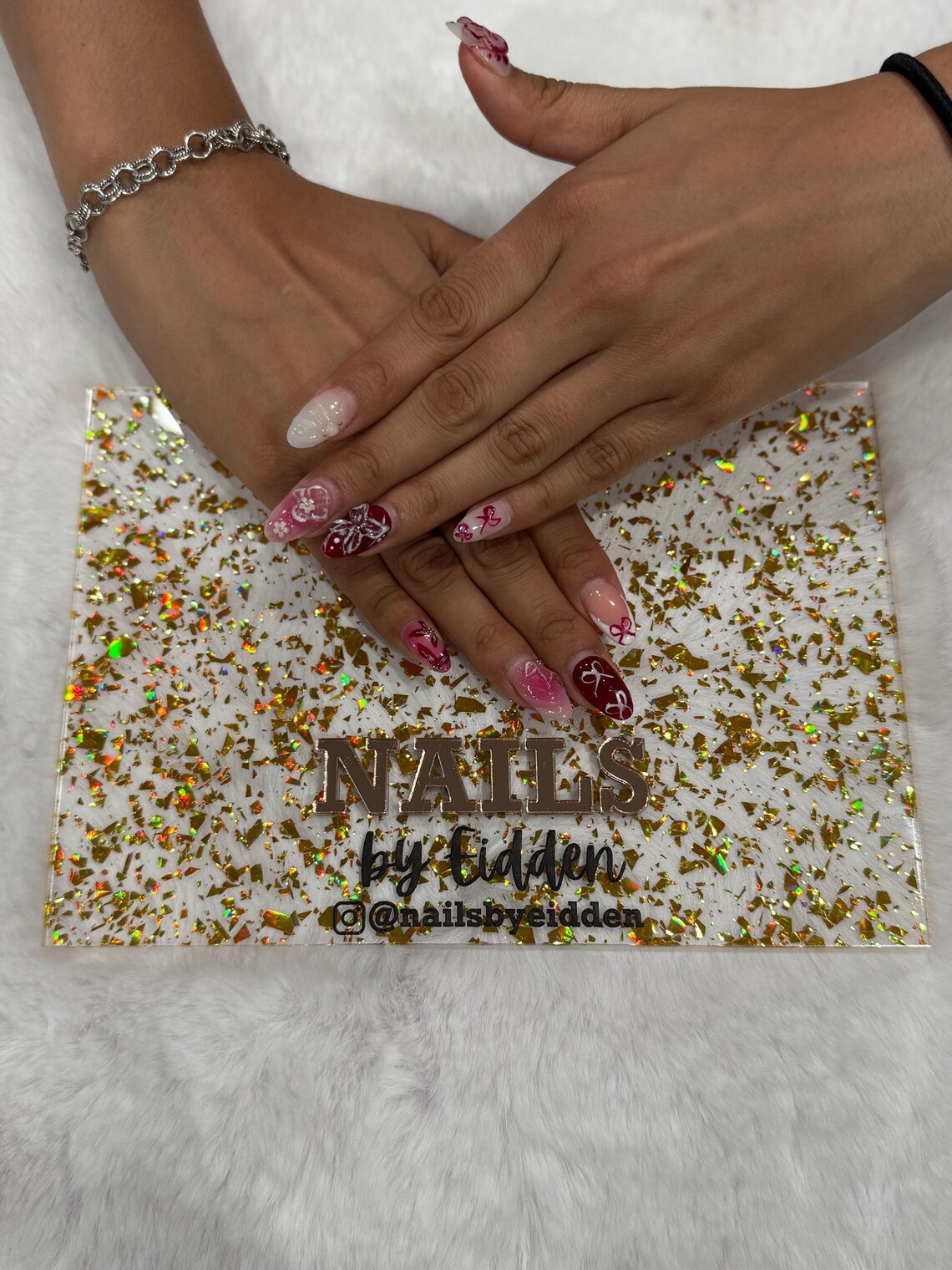 Nail Plate Photo Prop | Nail Technician | Acrylic Nailfie | Nail Artist ...