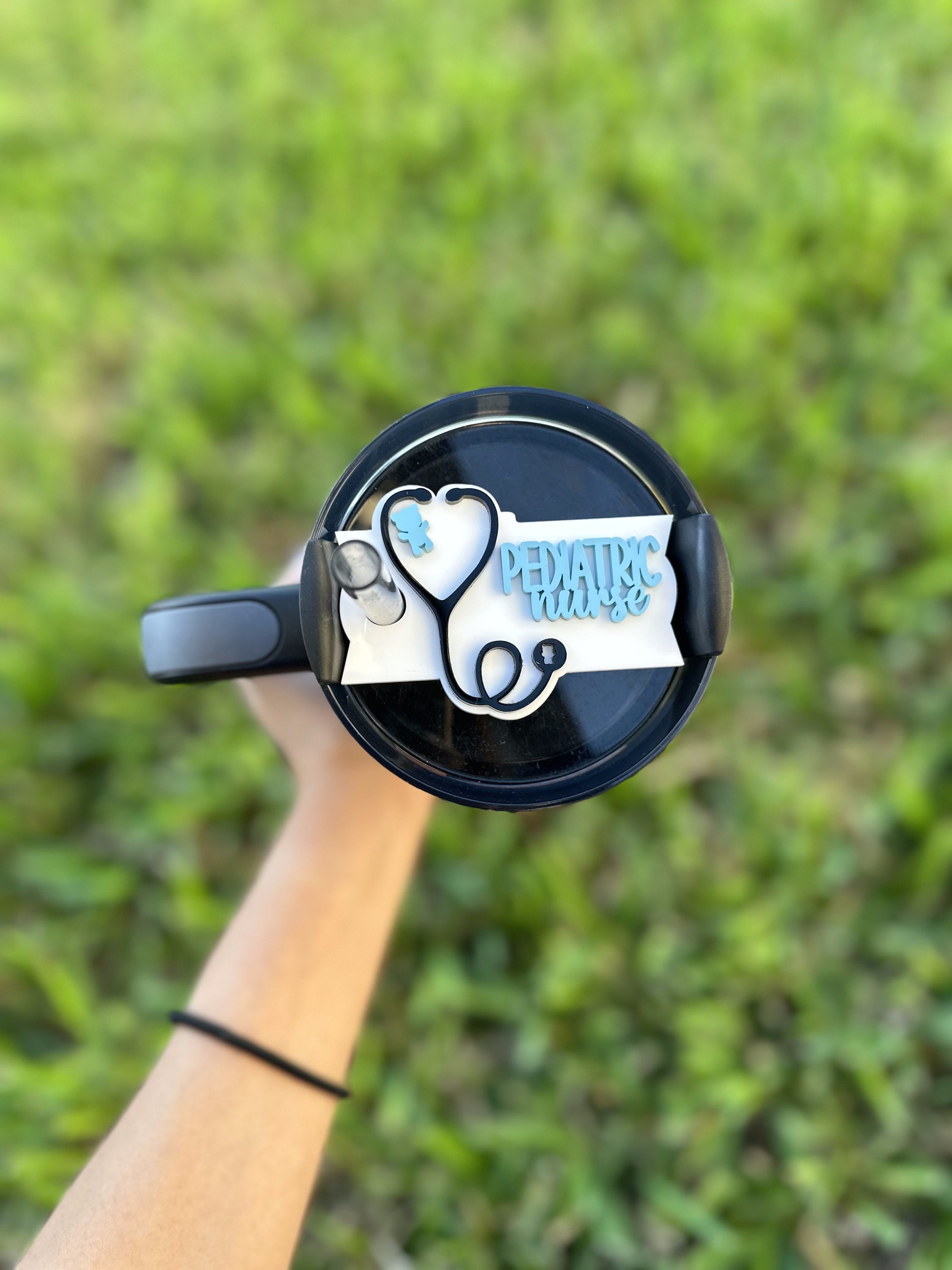 Pediatric Nurse Stanley Name Plate Tumbler Name Plate Stanley Name ...