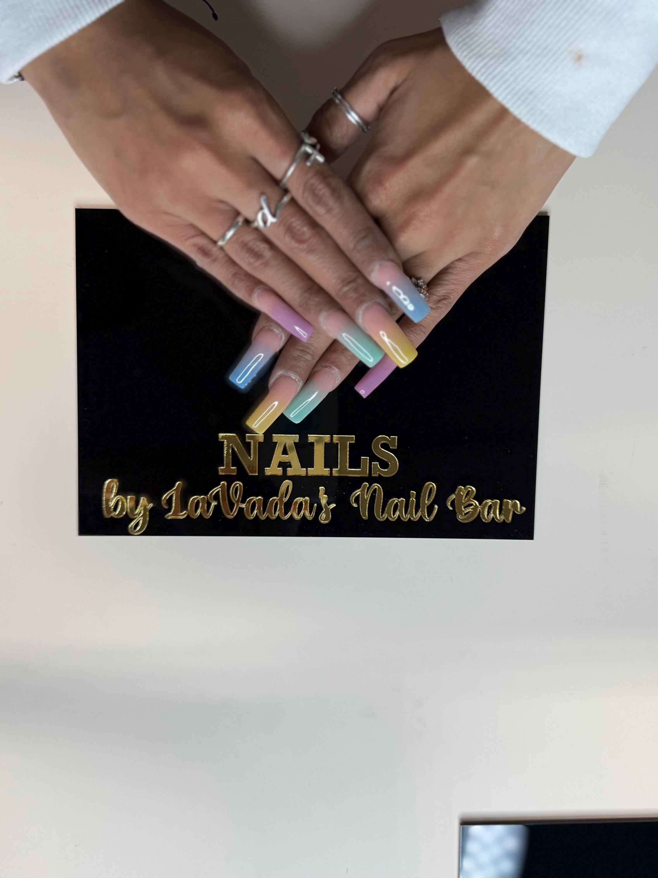 Nail Plate Photo Prop | Nail Technician | Acrylic Nailfie | Nail Artist ...