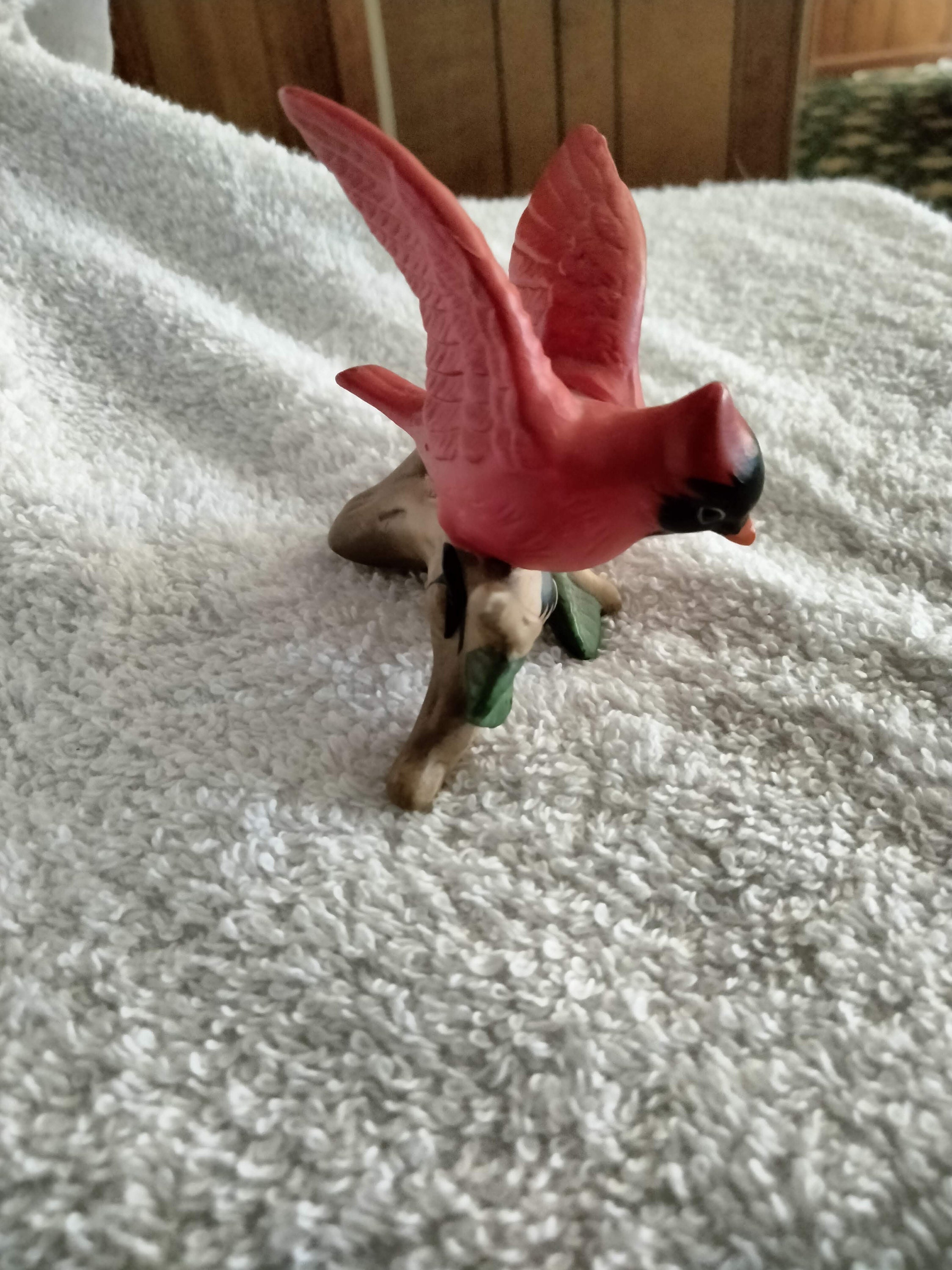 MIC Ceramic Red Cardinal - Etsy