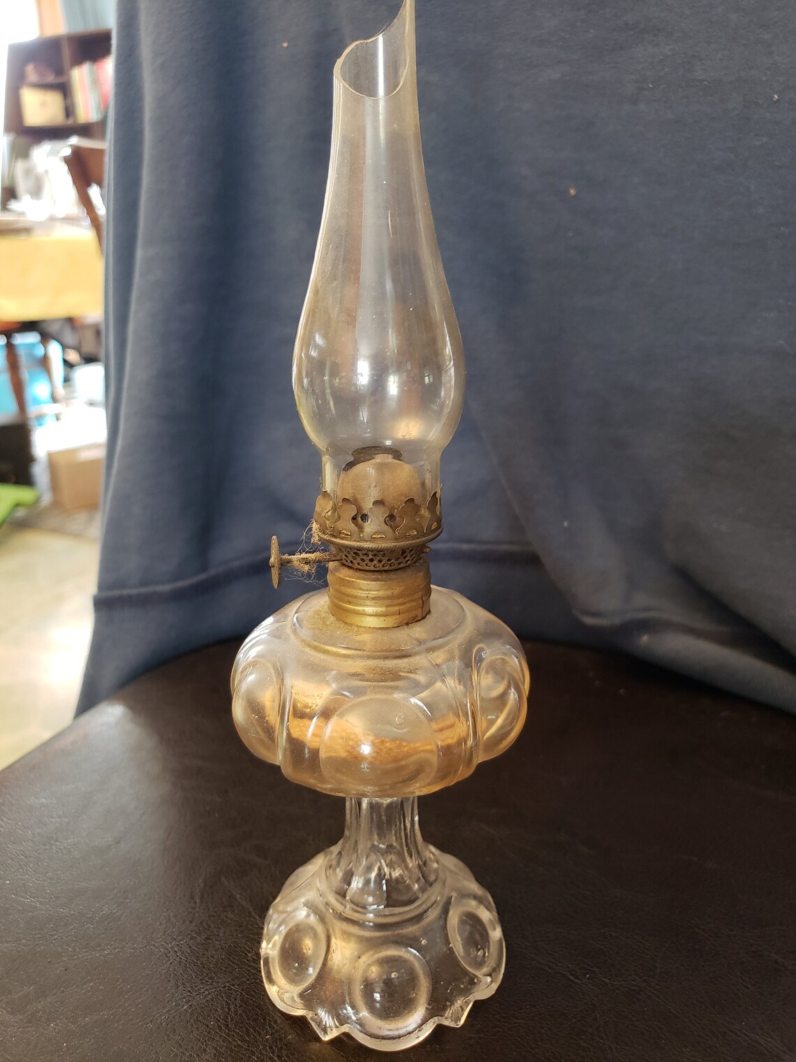 Vintage Small Oil Lamp - Etsy