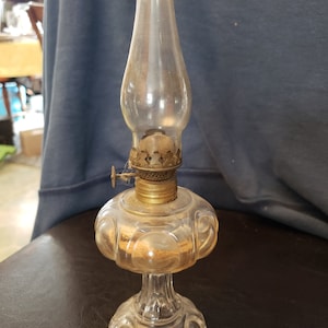 Vintage Small Oil Lamp - Etsy