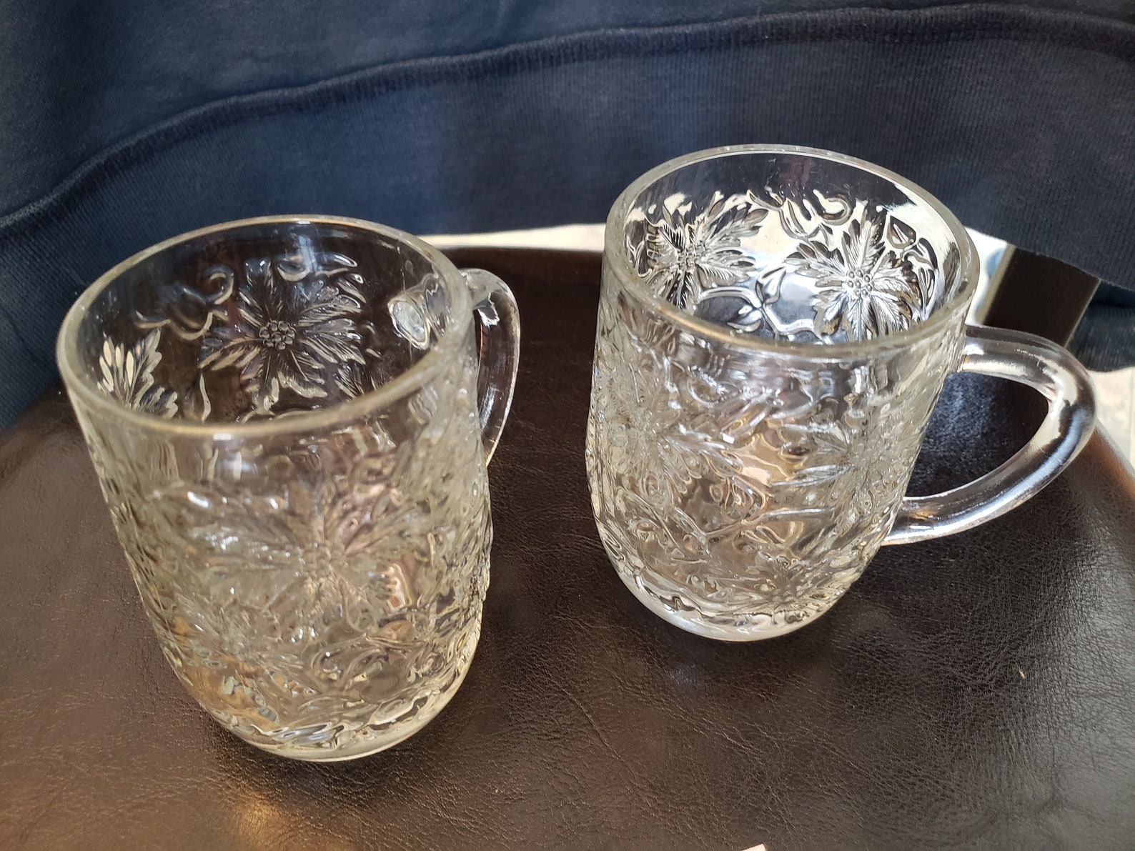 Princess House Poinsettia Cups - Etsy