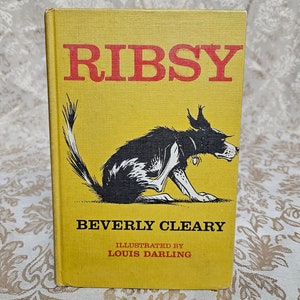 Vintage Book Called Ribsy by Beverly Cleary 1964 - Etsy