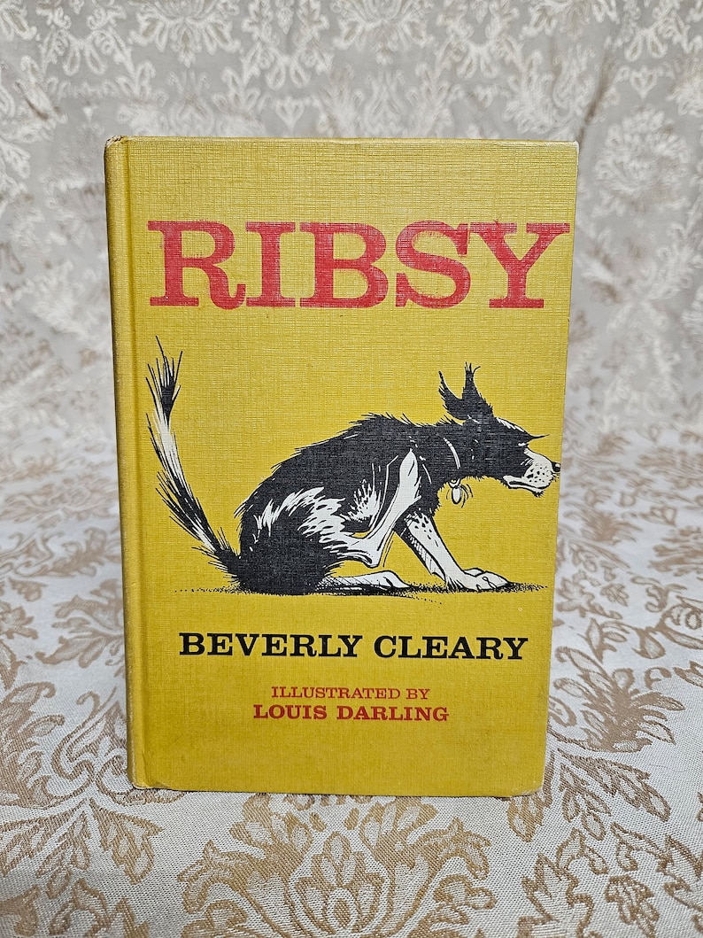 Vintage Book Called Ribsy by Beverly Cleary 1964 - Etsy