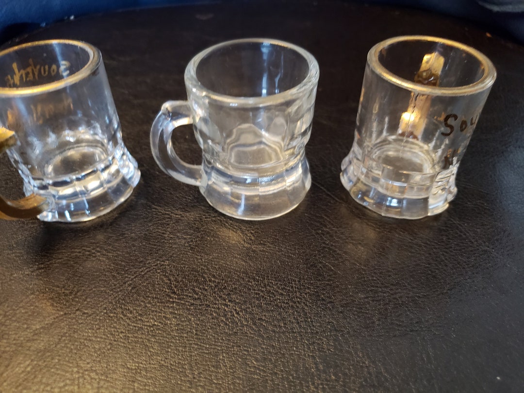 Mini Glass Beer Mugs - Etsy