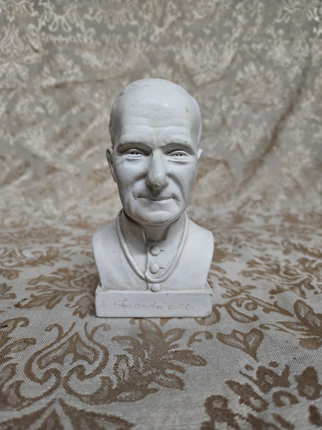 Bust of Fr. Andre C. SC by Knut Lund - Etsy