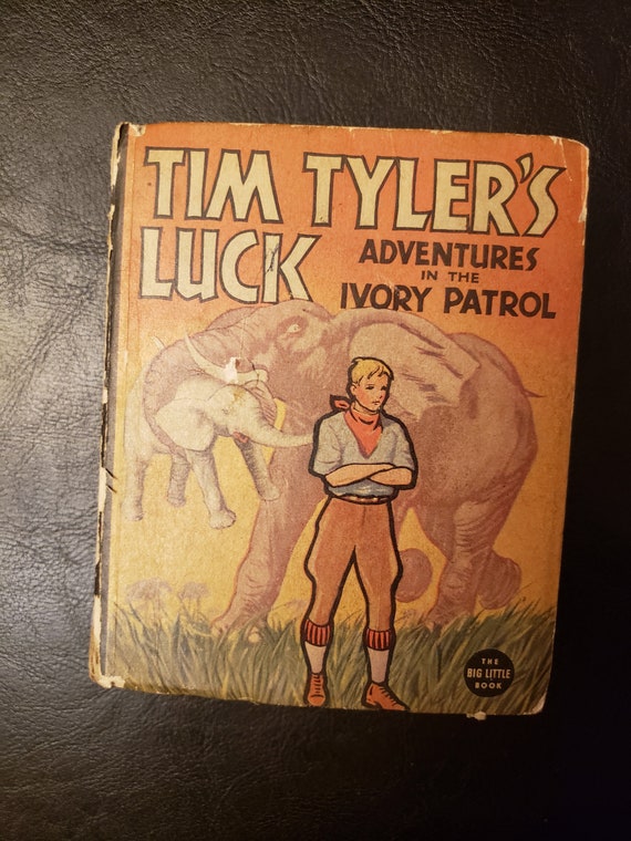 Vintage Tim Tyler's Lucky Adv. Book - Etsy