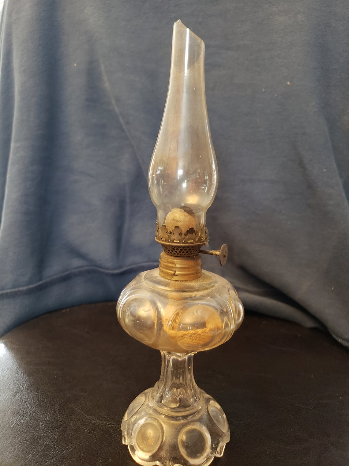 Vintage Small Oil Lamp - Etsy