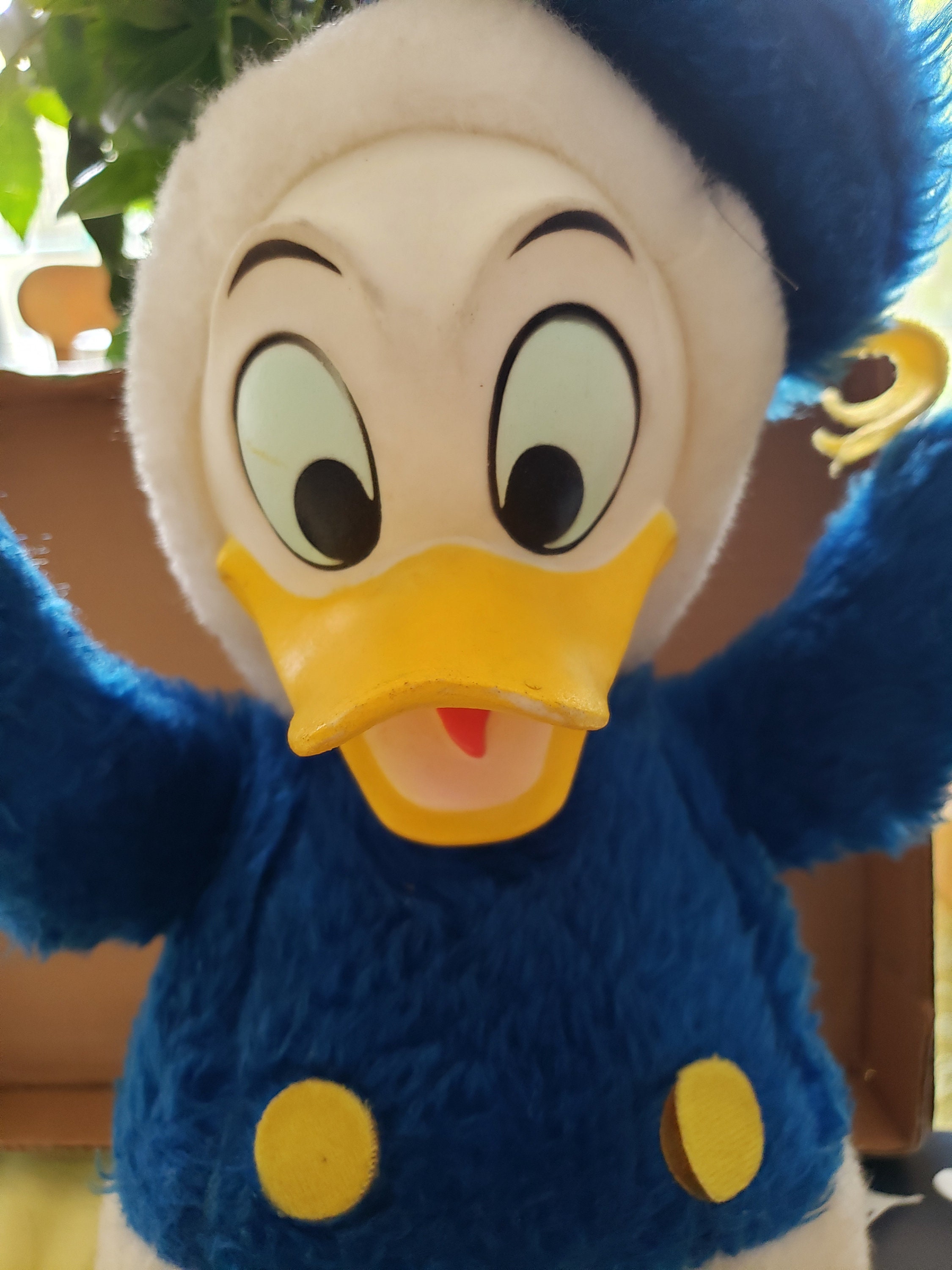 Vintage Donald Duck Stuffed Animal - Etsy