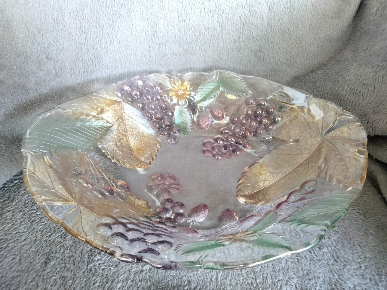 Savoir Vivre Crystal Cornucopia Oval Bowl 13 - Etsy