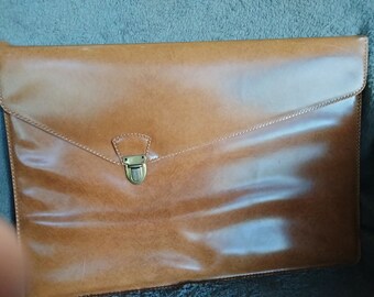 Vintage National Luggage Portfolio Case Black and Red - Etsy