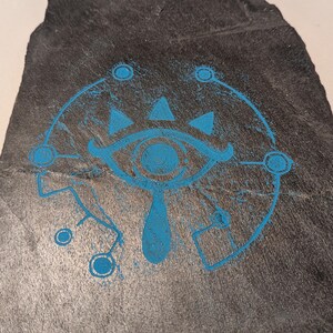 Sheikah Slate on a Slate Stone - Etsy