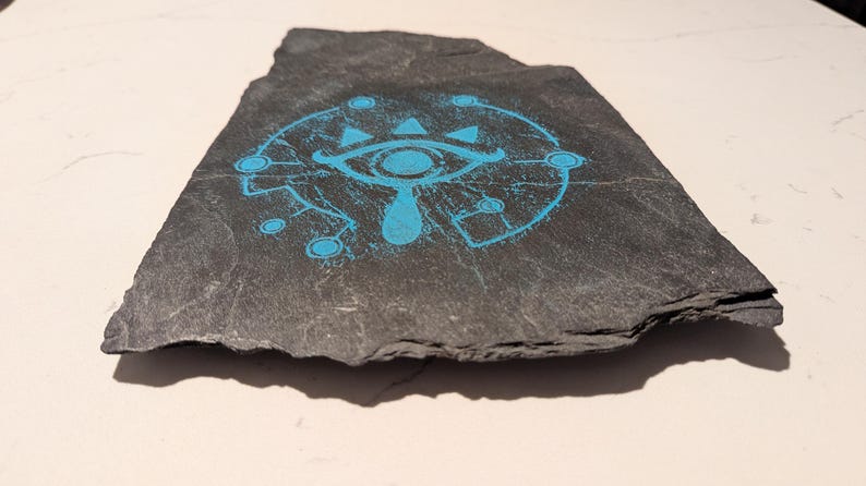 Sheikah Slate on a Slate Stone - Etsy
