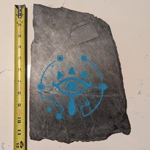 Sheikah Slate on a Slate Stone - Etsy