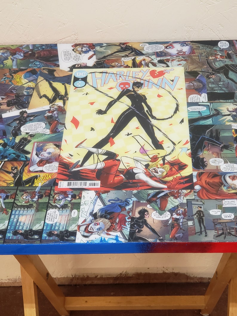 Custom Epoxy Comic Tables - Etsy