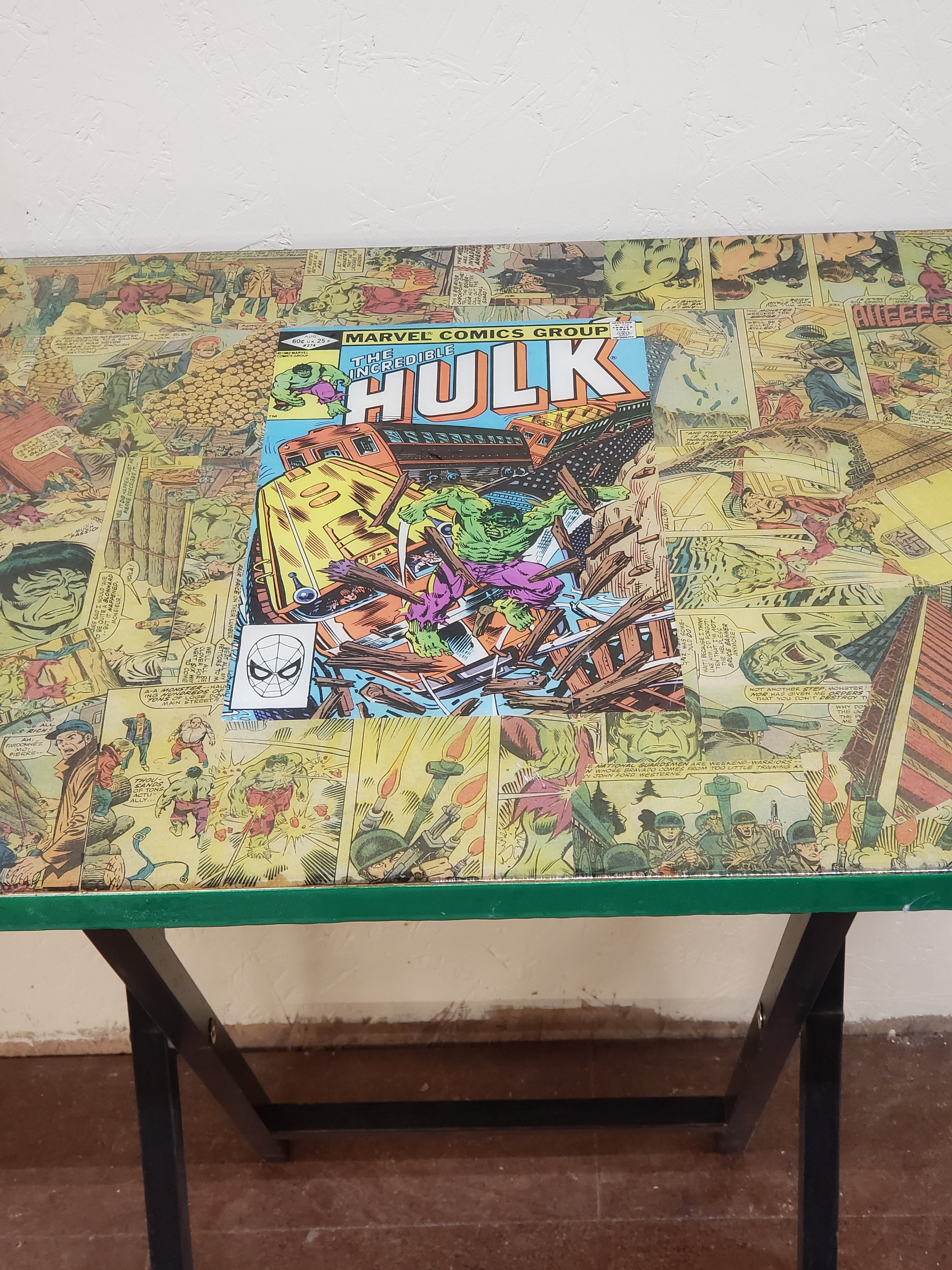 Custom Epoxy Comic Tables - Etsy