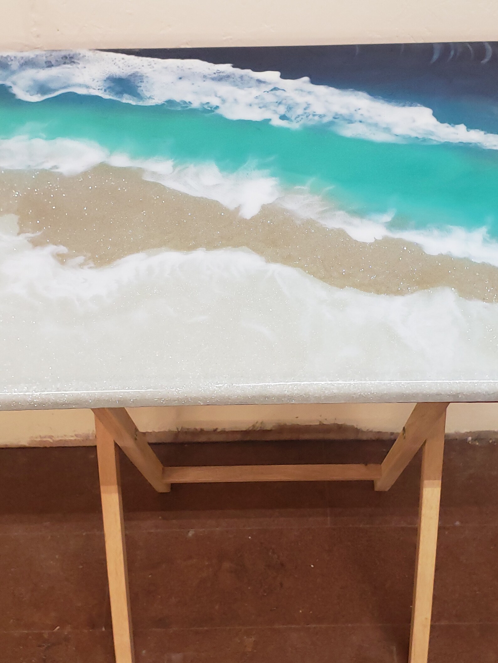 Custom Epoxy Art Tray Tables - Etsy