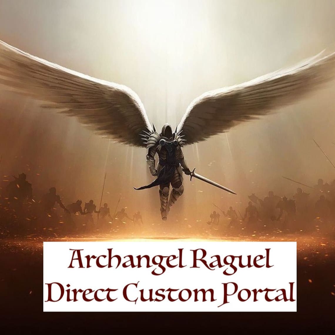Archangel Raguel Angel of Justice Custom Conjure Direct Portal Immortal ...