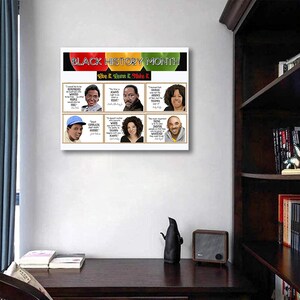 Black History Month Bulletin Board, Black History Month Posters ...