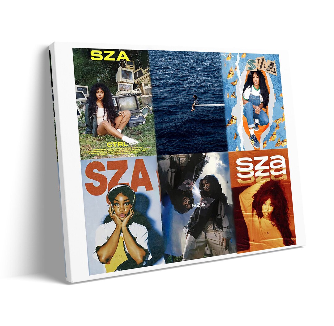 SZA Music Album Cover Posters HD Print Aesthetic Pictures for Living ...