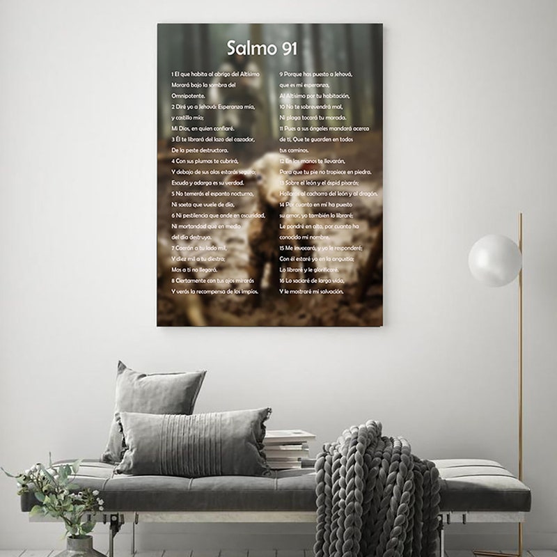 Psalm 91 Spanish - Etsy