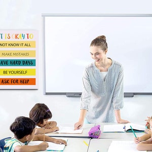 Classroom Décor It is Okay to Be Yourself Classroom Wall Decoration ...