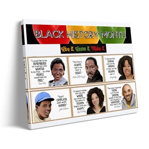 Black History Month Bulletin Board, Black History Month Posters ...