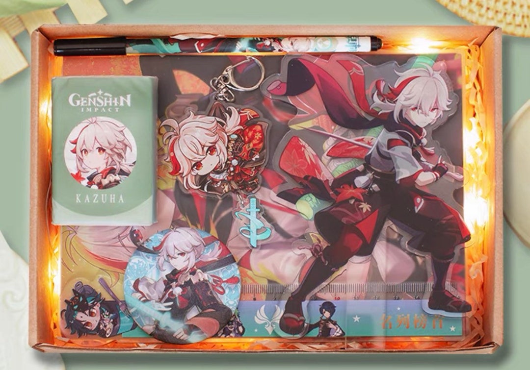 Buy Genshin Impact Character Kit Merch Mystery Surprise Box Kazuha ...