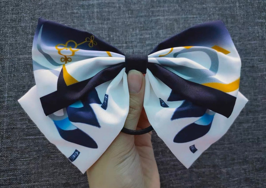 Cute Genshin Impact Styled Ribbons Kazuha Ayaka Clips Hair - Etsy