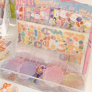 Diy Craft Keychain Making Kit Cute Kawaii Stickers Guka Big Box - Etsy UK