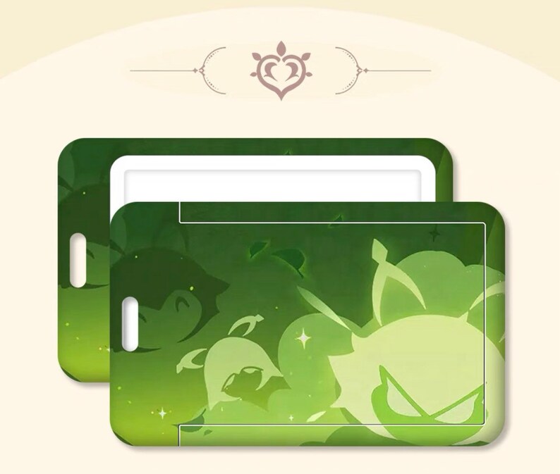 All Genshin Impact Possible Name Cards Card Holders Friendship - Etsy