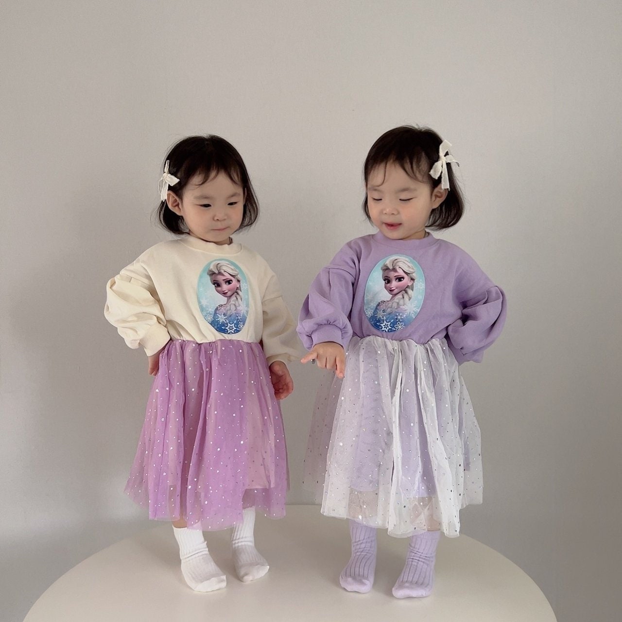 2 Color Toddler Elsa Dress Kids Elsa Dress Princess Dress Frozen Elsa ...