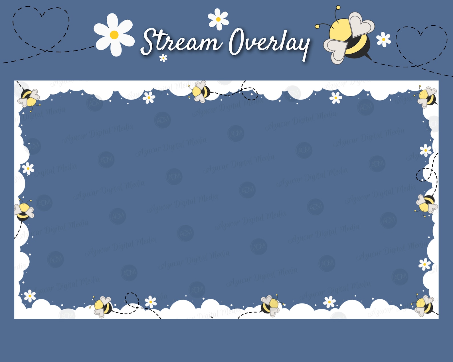 Animated Twitch Package Bees Daisy Honey Panels - Etsy
