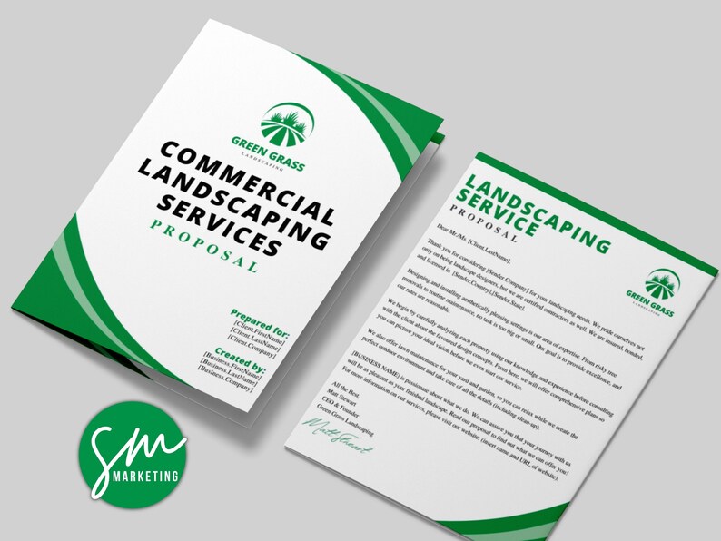Landscaping Proposal Template, Business Proposal, Landscaping Proposal ...