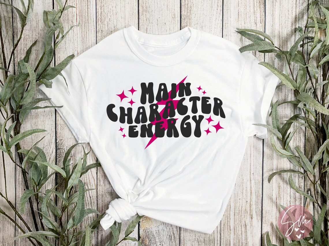 Main Character Energy Svg Self Love SVG Inspirational Svg - Etsy