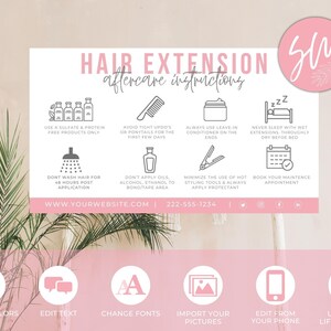 Hair Extension Form Bundle, Hair Extensions Contract, Hair Extensions ...