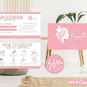 Hair Extension Form Bundle, Hair Extensions Contract, Hair Extensions ...