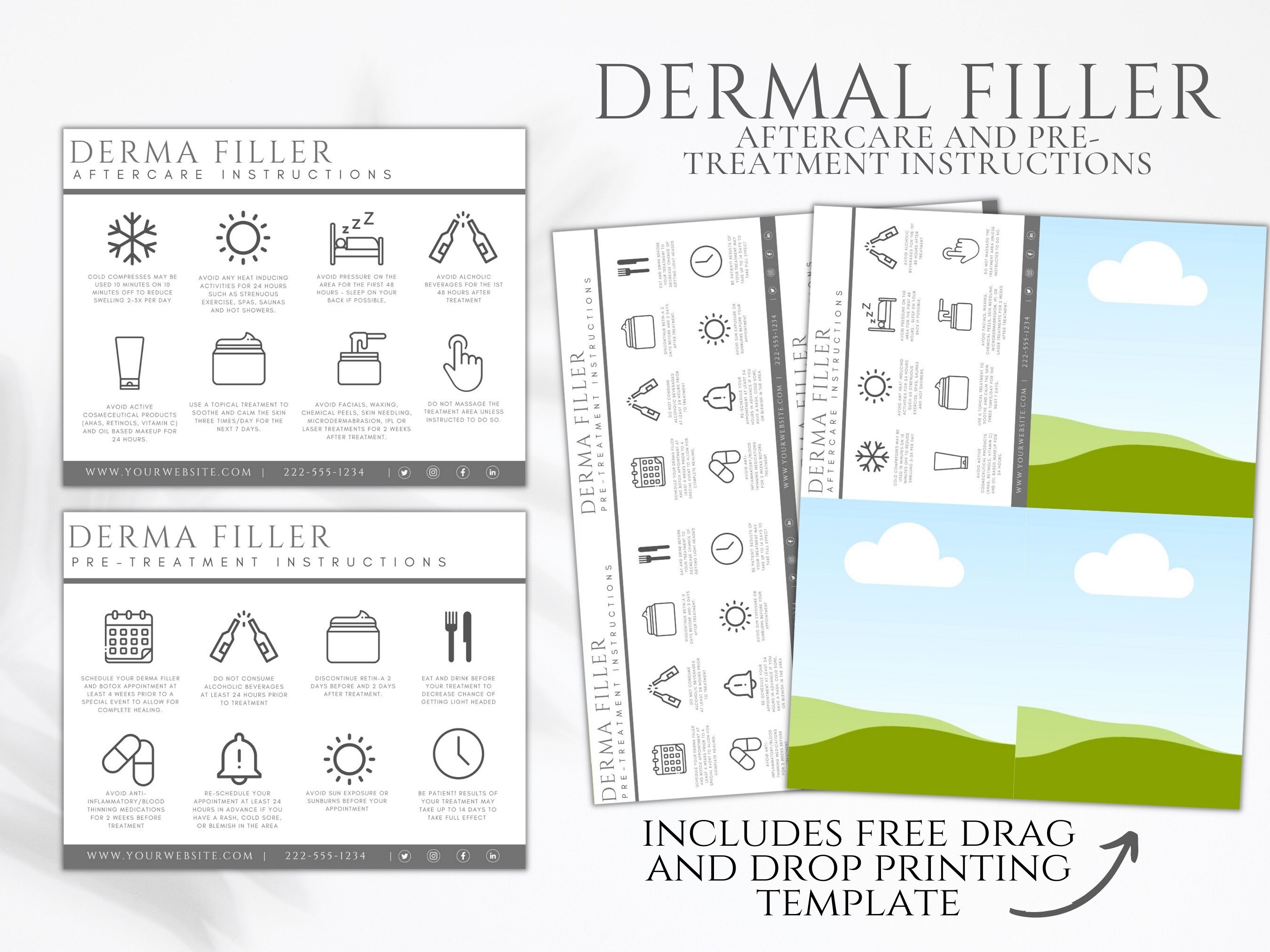 Botox Form Templates, Dermal Filler Templates,nurse Injector Template ...