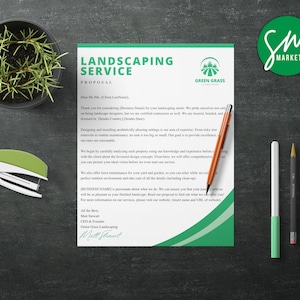 Landscaping Proposal Template, Business Proposal, Landscaping Proposal ...